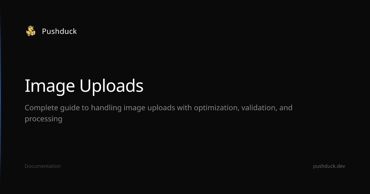 Image Uploads | Pushduck